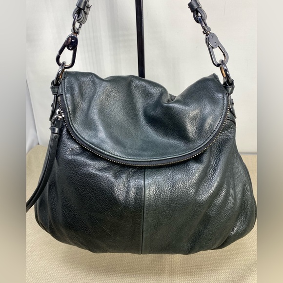 MARGO NEW YORK | Bags | Margo New York Black Leather Shoulder Bag ...